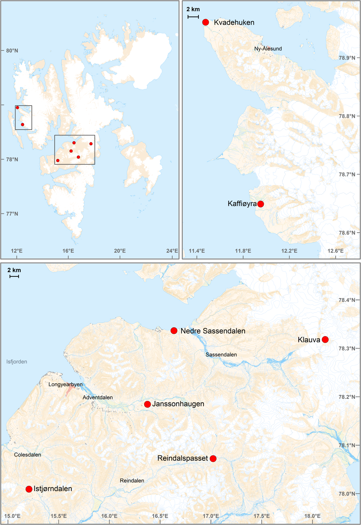 COAT weather stations Svalbard